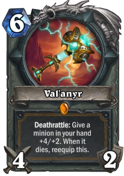 Val'anyr | Hearthstone: Heroes of Warcraft Wiki | Fandom