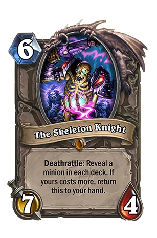 The Skeleton Knight | Hearthstone: Heroes of Warcraft Wiki | Fandom
