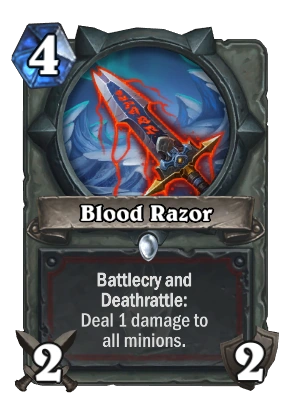 Blood Razor | Hearthstone: Heroes of Warcraft Wiki | Fandom