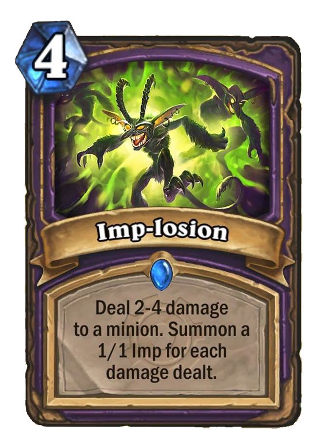 Imp-losion | Hearthstone: Heroes of Warcraft Wiki | Fandom