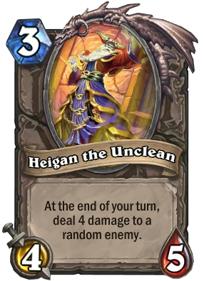 Heigan the Unclean (tavern brawl) | Hearthstone: Heroes of Warcraft ...