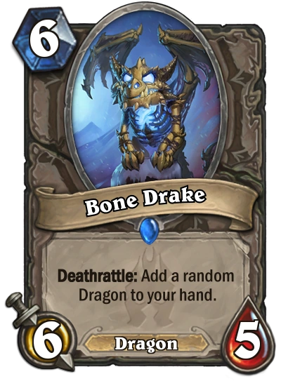 Bone Drake | Hearthstone: Heroes of Warcraft Wiki | Fandom