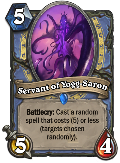 Servant Of Yogg Saron Hearthstone Heroes Of Warcraft Wiki Fandom