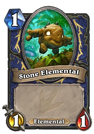 Stone Elemental | Hearthstone: Heroes of Warcraft Wiki | Fandom