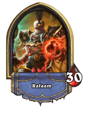 Rafaam Unleashed (heroic) | Hearthstone: Heroes of Warcraft Wiki | Fandom
