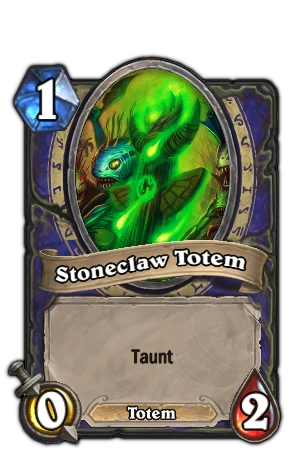 Stoneclaw Totem | Hearthstone: Heroes of Warcraft Wiki | Fandom