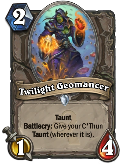 Twilight Geomancer | Hearthstone: Heroes of Warcraft Wiki | Fandom