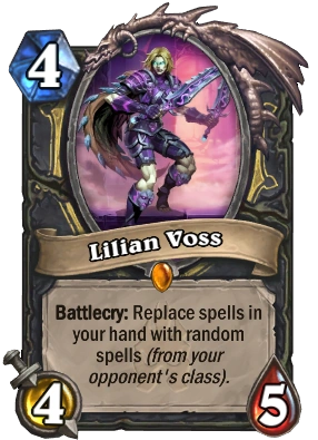 Lilian Voss | Hearthstone: Heroes of Warcraft Wiki | Fandom