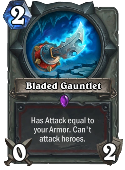Bladed Gauntlet | Hearthstone: Heroes of Warcraft Wiki | Fandom