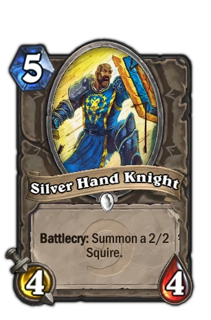 Silver Hand Knight | Hearthstone: Heroes of Warcraft Wiki | Fandom