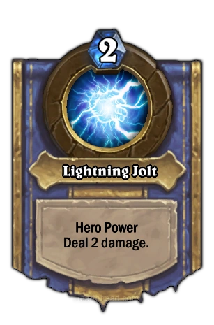 Lightning Jolt | Hearthstone: Heroes of Warcraft Wiki | Fandom