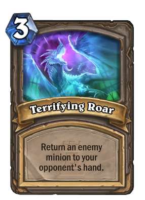 Terrifying Roar (Normal) | Hearthstone: Heroes of Warcraft Wiki | Fandom