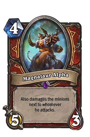 Magnataur Alpha | Hearthstone: Heroes of Warcraft Wiki | Fandom