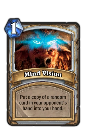 Mind Vision | Hearthstone: Heroes of Warcraft Wiki | Fandom