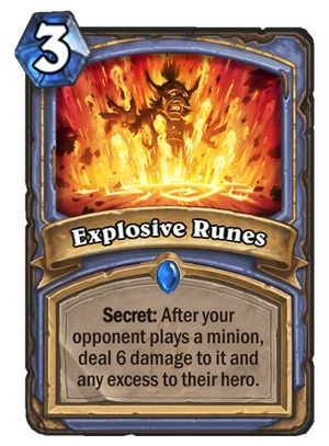Explosive Runes | Hearthstone: Heroes of Warcraft Wiki | Fandom