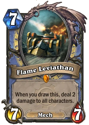 Flame Leviathan | Hearthstone: Heroes of Warcraft Wiki | Fandom