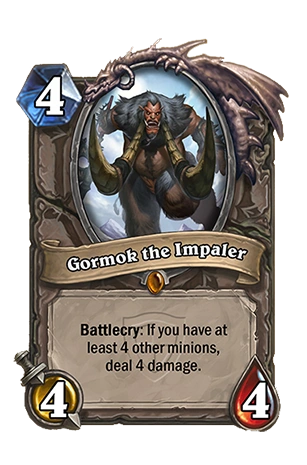 Gormok the Impaler | Hearthstone: Heroes of Warcraft Wiki | Fandom