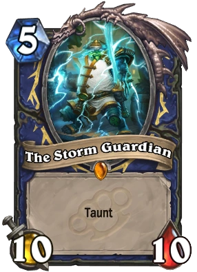 The Storm Guardian | Hearthstone: Heroes of Warcraft Wiki | Fandom