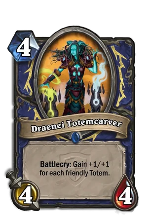 Draenei Totemcarver | Hearthstone: Heroes of Warcraft Wiki | Fandom