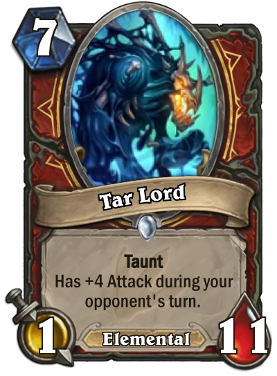 Tar Lord | Hearthstone: Heroes of Warcraft Wiki | Fandom