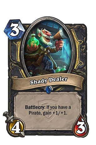 Shady Dealer | Hearthstone: Heroes of Warcraft Wiki | Fandom