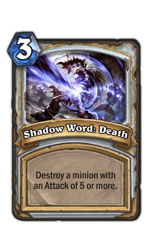 Shadow Word: Death | Hearthstone: Heroes of Warcraft Wiki | Fandom