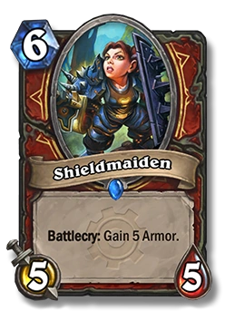Shieldmaiden | Hearthstone: Heroes of Warcraft Wiki | Fandom