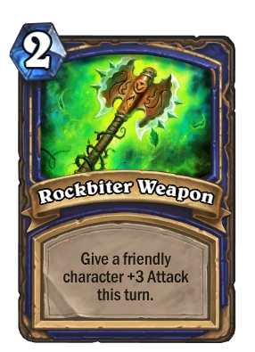 Rockbiter Weapon | Hearthstone: Heroes of Warcraft Wiki | Fandom