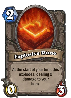 Explosive Rune (minion) | Hearthstone: Heroes of Warcraft Wiki | Fandom