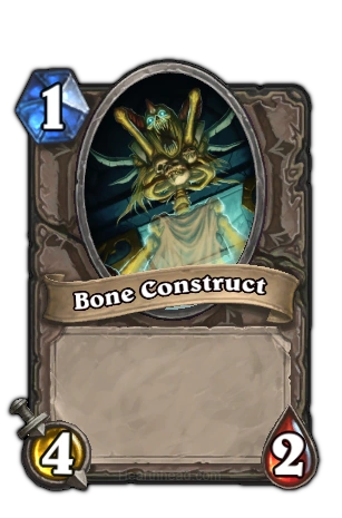 Bone Construct (heroic) | Hearthstone: Heroes of Warcraft Wiki | Fandom