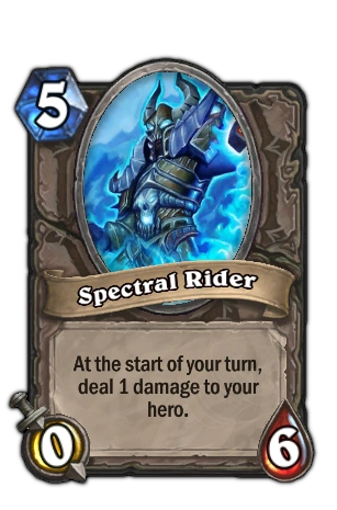 Spectral Rider | Hearthstone: Heroes of Warcraft Wiki | Fandom