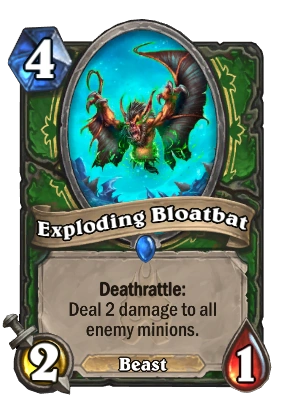 Exploding Bloatbat | Hearthstone: Heroes of Warcraft Wiki | Fandom