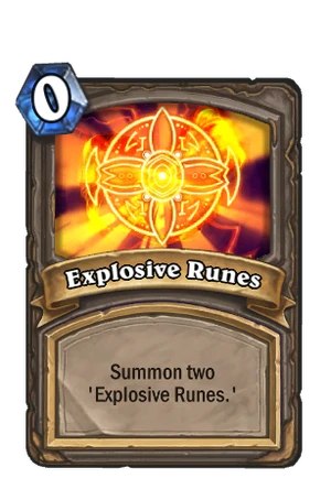 Explosive Runes (brawl) | Hearthstone: Heroes of Warcraft Wiki | Fandom