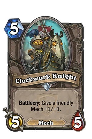 Clockwork Knight | Hearthstone: Heroes of Warcraft Wiki | Fandom