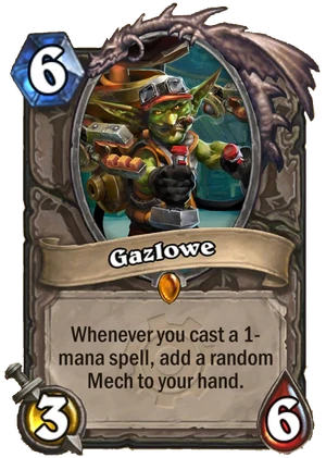 Gazlowe | Hearthstone: Heroes of Warcraft Wiki | Fandom