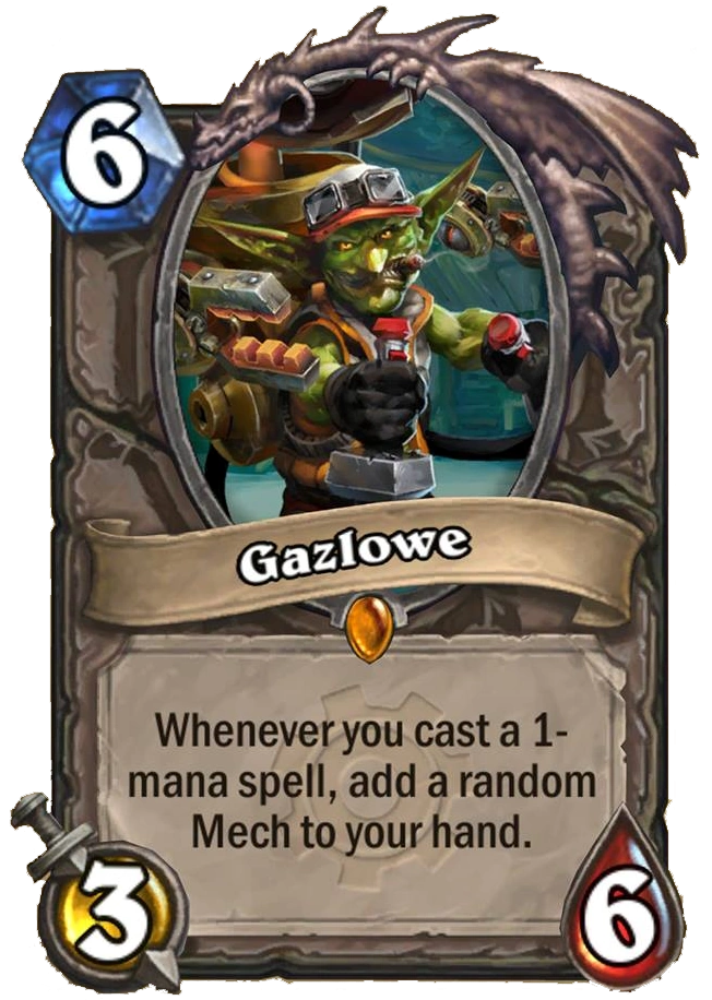 Gazlowe | Hearthstone: Heroes of Warcraft Wiki | Fandom