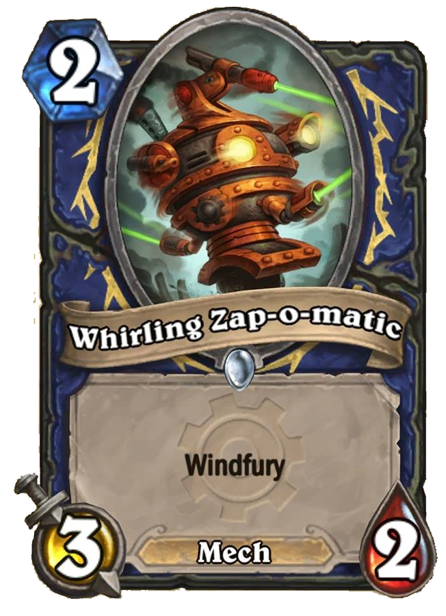 Whirling Zap-o-matic | Hearthstone: Heroes of Warcraft Wiki | Fandom