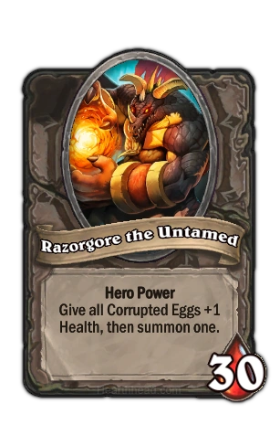 Razorgore the Untamed (normal) | Hearthstone: Heroes of Warcraft Wiki ...