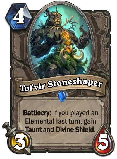 Tol'vir Stoneshaper | Hearthstone: Heroes of Warcraft Wiki | Fandom