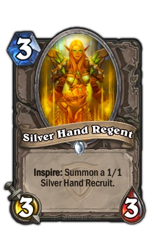 Silver Hand Regent | Hearthstone: Heroes of Warcraft Wiki | Fandom