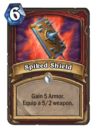 Spiked Shield | Hearthstone: Heroes of Warcraft Wiki | Fandom