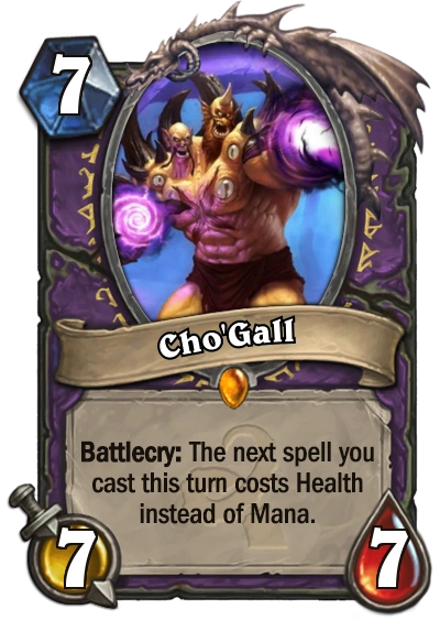 Cho'Gall | Hearthstone: Heroes of Warcraft Wiki | Fandom