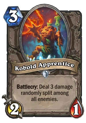 Kobold Apprentice | Hearthstone: Heroes of Warcraft Wiki | Fandom