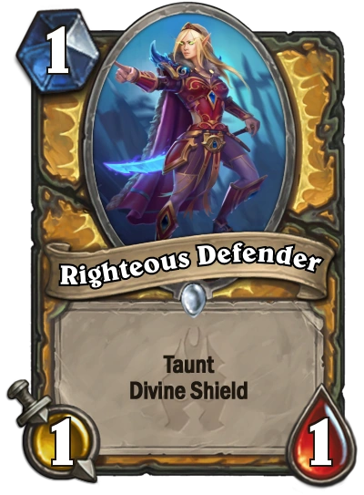 Righteous Protector | Hearthstone: Heroes of Warcraft Wiki | Fandom
