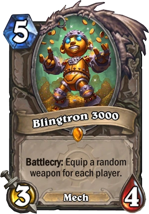 Blingtron 3000 | Hearthstone: Heroes of Warcraft Wiki | Fandom