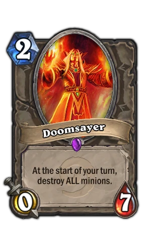Doomsayer | Hearthstone: Heroes of Warcraft Wiki | Fandom