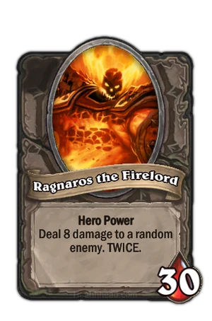 Ragnaros the Firelord (heroic) | Hearthstone: Heroes of Warcraft Wiki ...