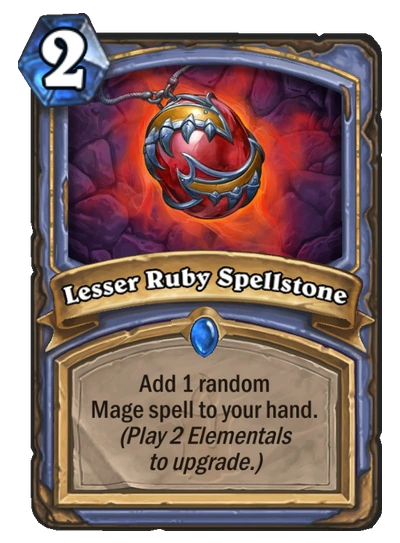 Lesser Ruby Spellstone | Hearthstone: Heroes of Warcraft Wiki | Fandom