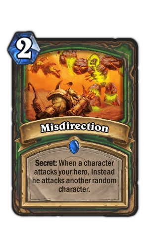 Misdirection | Hearthstone: Heroes of Warcraft Wiki | Fandom