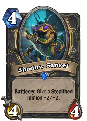 Shadow Sensei | Hearthstone: Heroes of Warcraft Wiki | Fandom